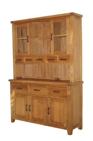 Hampshire Large Display Hutch - Display Cabinets - Dining Furniture