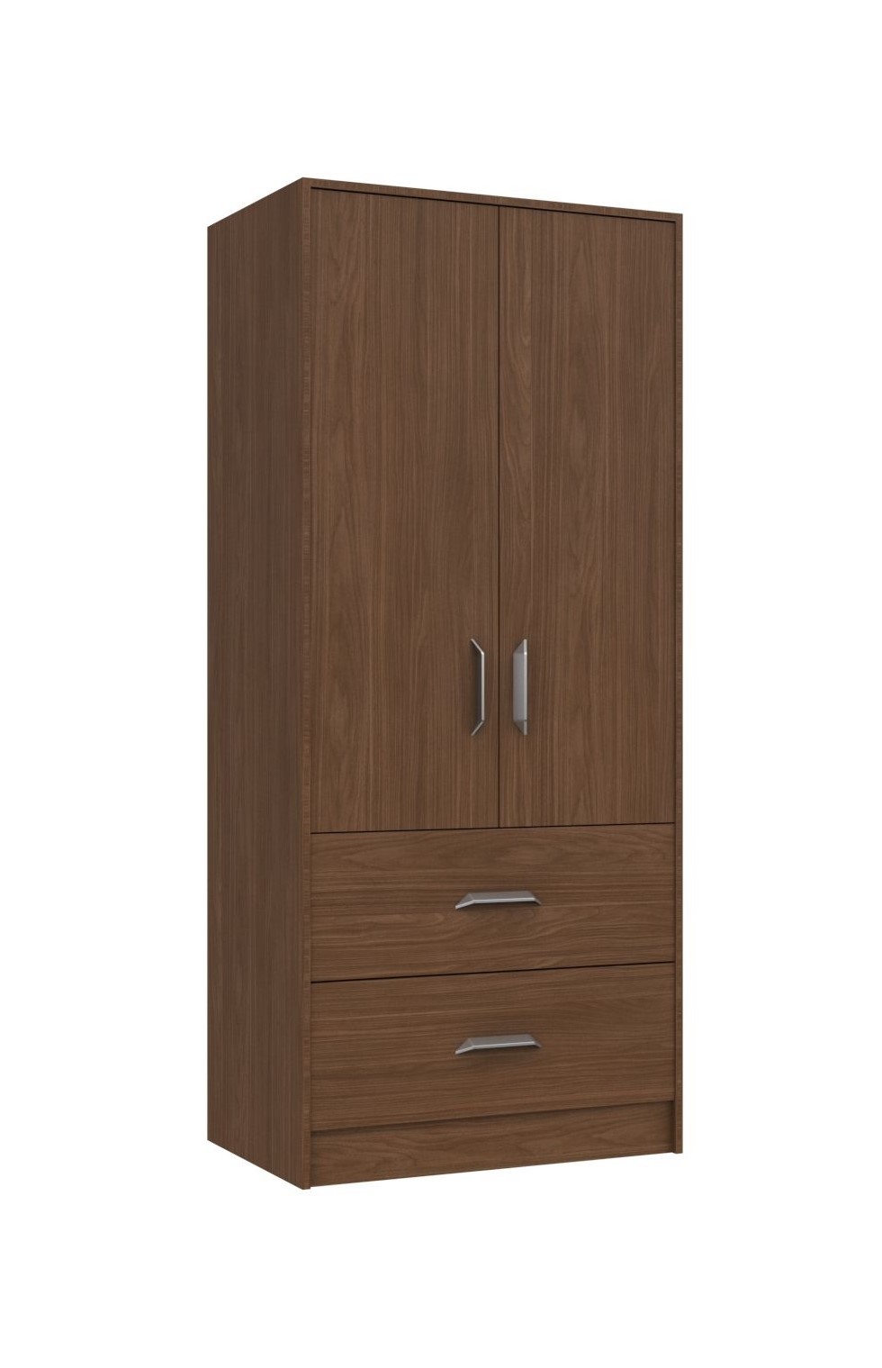 Milan 2 Door Combi Robe - Wardrobes - Bedroom Furniture