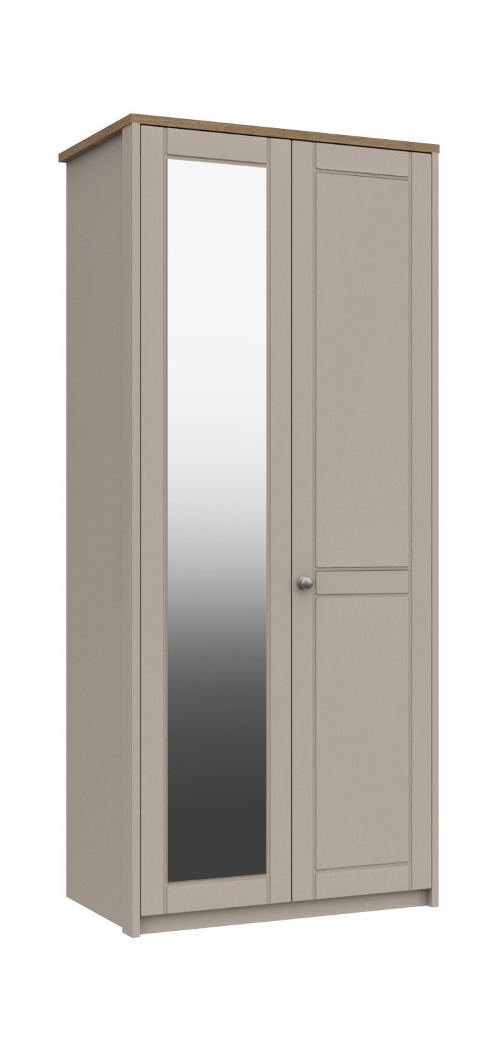 Sienna 2 Door Mirror Robe