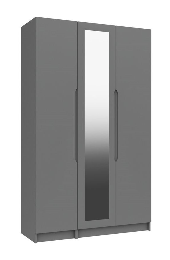 Serena Tall 3 Door Mirror Robe